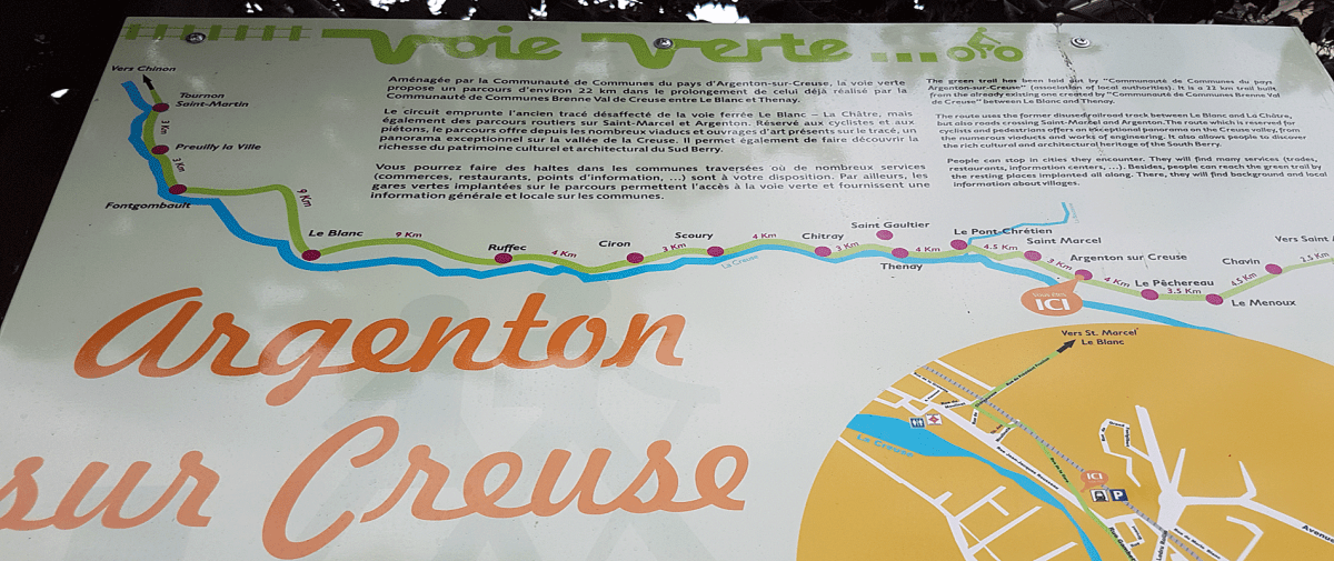 Voie Verte d’Argenton-sur-Creuse – Le Berry