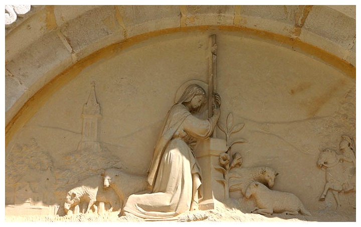 Légende et traditions : Sainte-Solange, patronne votive du Berry – Le Berry
